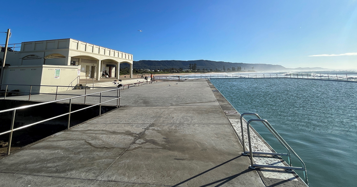 Polishing Woonona Pool while the weather is cool | Region Illawarra