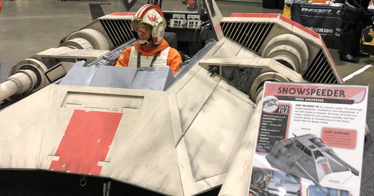 Star Wars snowspeeder coming in to land at HARS for the school holidays | Region Illawarra